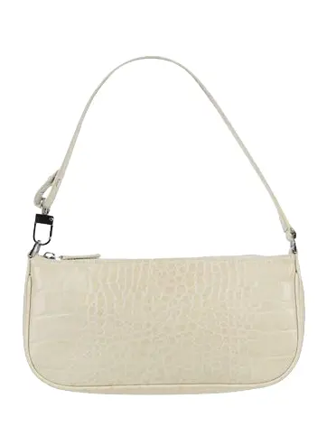 By Far Cow Leather Handbag - White
