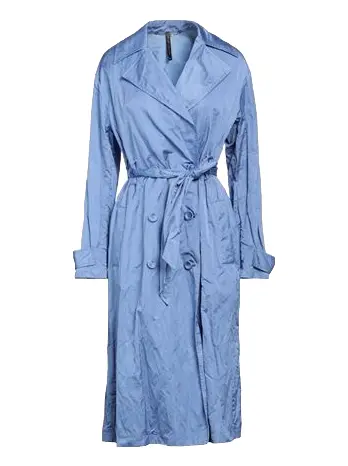 MANILA GRACE Overcoat & Trench Coat - Blue