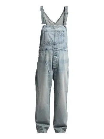 Amiri Cotton Denim Overalls - Blue