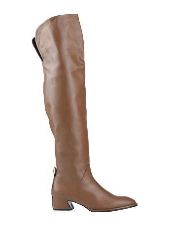 EQUITARE Elise Soft Leather Over-the-knee Boots - Tan