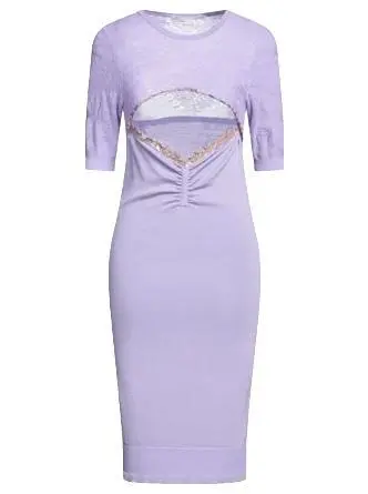 Stella McCartney Midi Bodycon Dress - Purple