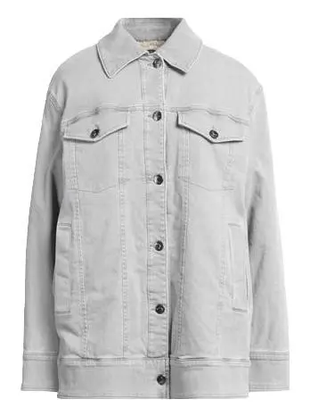 JACOB COHЁN Denim Trucker Jacket - Grey