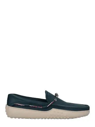 TOD'S Leather Loafers - Navy