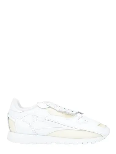 MAISON MARGIELA X REEBOK Leather And Textile Sneakers - White