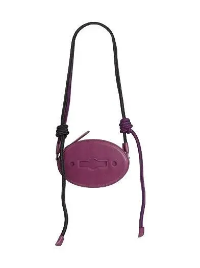 ZANELLATO Leather Camera Bag - Purple