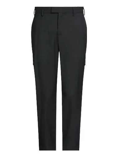 Neil Barrett Tapered Regular Fit Twill Pants - Black