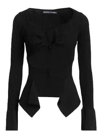 ANDREĀDAMO Knitted Sweater - Black