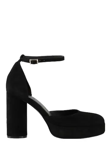 VIC MATIE Leather Pumps - Black