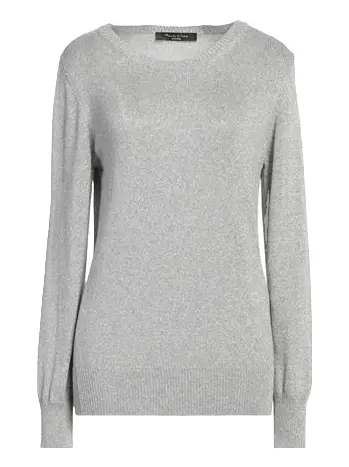 MANILA GRACE Knit Sweater - Silver