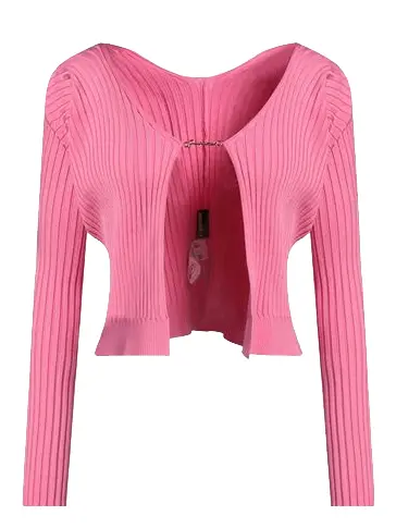 Jacquemus Knitted Sweater - Magenta