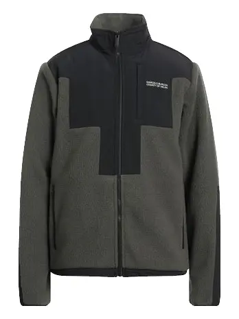 MARCELO BURLON COUNTY OF MILAN Fleece Jacket - Grey