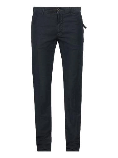Incotex Cotton Elastane Pants - Blue