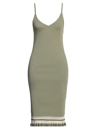 Palm Angels Midi Dress - Sage Green