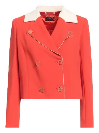 Elisabetta Franchi Double-breasted Blazer - Orange