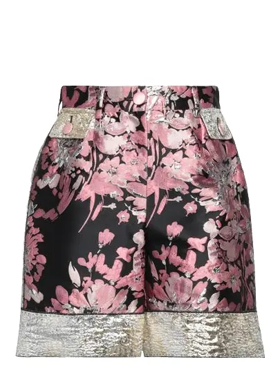 Dolce & Gabbana Floral Brocade Tailored Shorts - Pink