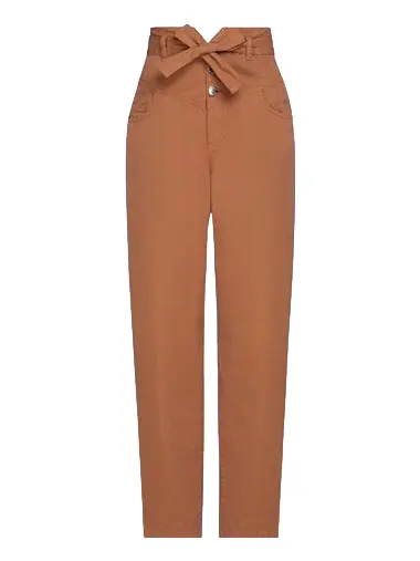 Pinko Tapered Cotton Pants - Beige
