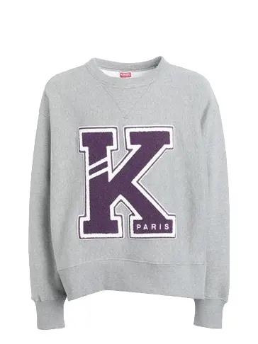 Kenzo Cotton Fleece Sweatshirt - Grey