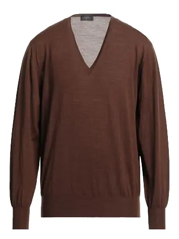 SVEVO Wool Sweater - Brown