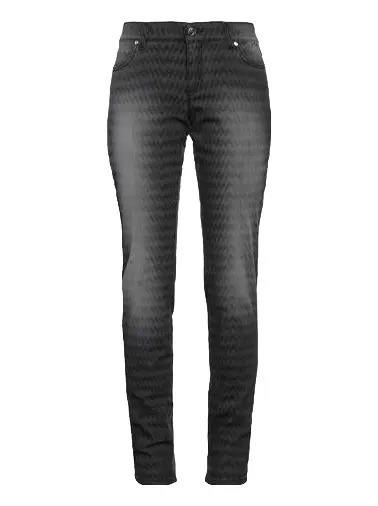 Byblos Jeans In Cotton, Elastane, And Polyester - Black