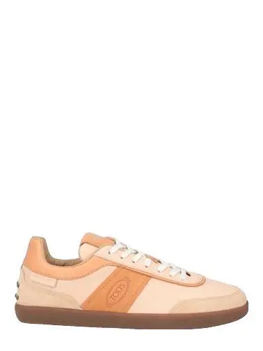 TOD'S Low-top Leather Sneakers - Pink