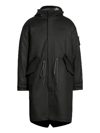 Emporio Armani Wool Blend Coat - Green