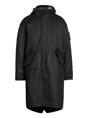 Emporio Armani Wool Blend Coat - Green