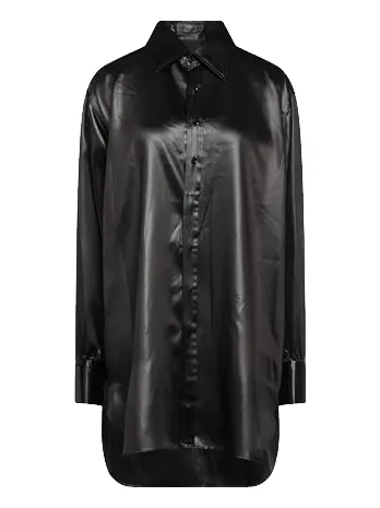 MAISON MARGIELA Long Shirt In Acetate And Polyamide - Black