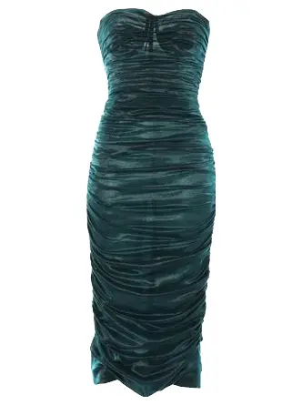 Dolce & Gabbana Midi Bodycon Dress - Green