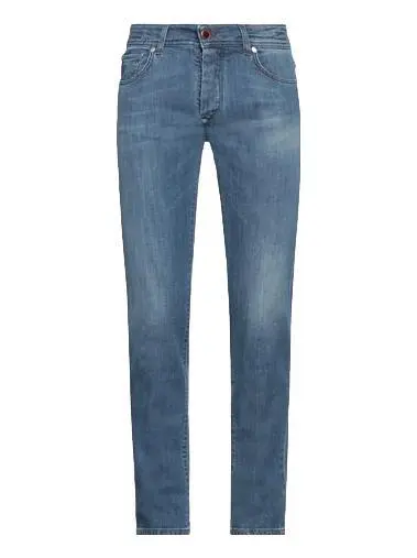 BARBA NAPOLI Straight Leg Jeans - Blue
