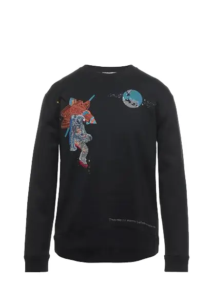 Valentino Garavani Cotton Blend Sweatshirt - Black