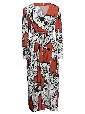 TWINSET Midi Dress - Rust