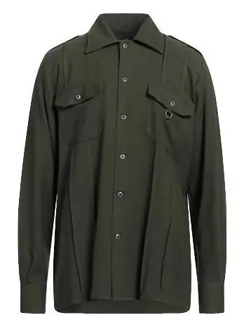 John Richmond Shirt Size Viscose, Wool, Elastane - Green