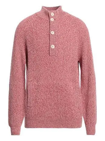 Brunello Cucinelli Turtleneck Knit Top - Red