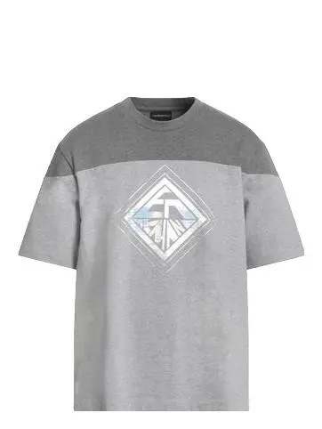Emporio Armani T-shirt Lead Size Cotton - Grey