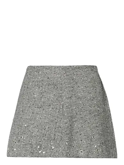 DURAZZI MILANO Mini Flared Skirt - Grey
