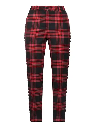 P.a.r.o.s.h Tartan Virgin Wool Pants - Red
