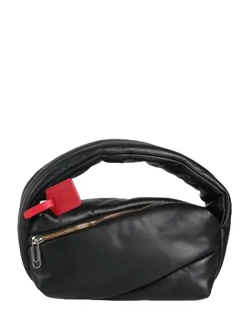 OFF-WHITE™ Leather Hobo Bag - Black