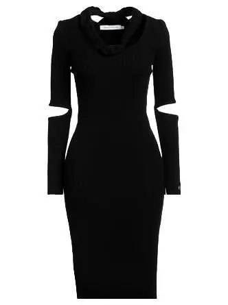 SIMONA CORSELLINI Midi Bodycon Dress - Black