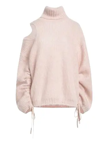 ANDREĀDAMO Turtleneck Top - Pink