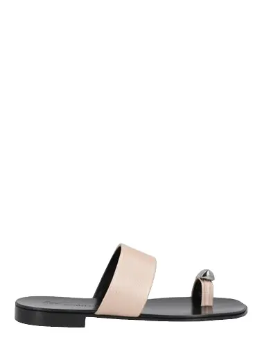 GIUSEPPE ZANOTTI Thong Sandals - Beige