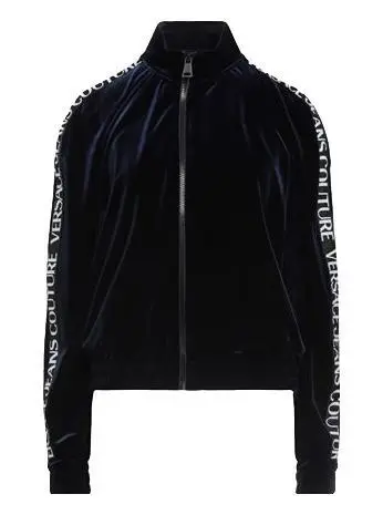 Versace Sweatshirt In Polyester And Elastane - Blue