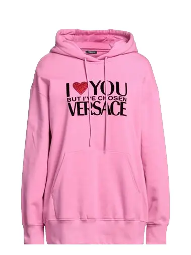 Versace Cotton Sweatshirt - Pink