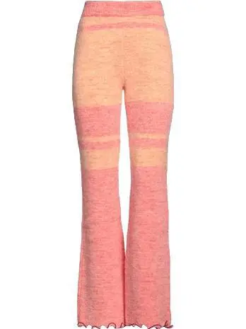Andersson Bell Multicolor Patterned Knit Pants - Orange