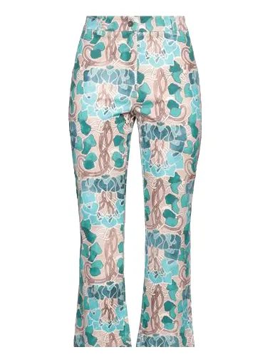 KANGRA Corduroy Straight Leg Pants - Blue