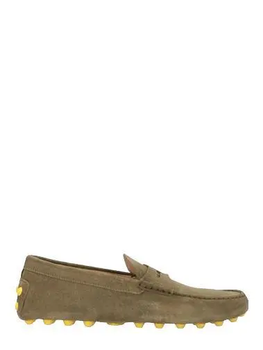 TOD'S Leather Loafers - Green