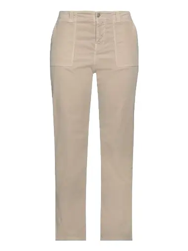 Kenzo Straight Leg Velvet Pants - Beige