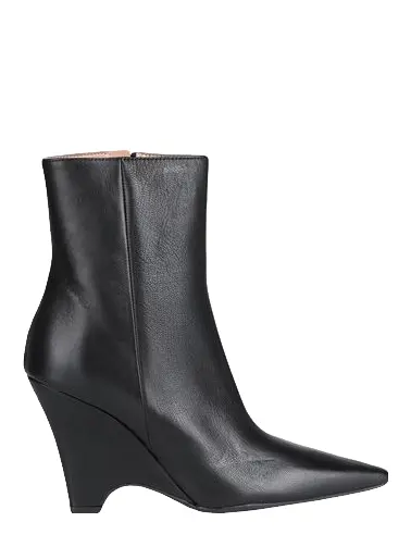 BIANCA DI Ankle Boots In Leather - Black