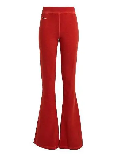 Dsquared2 Flared Cotton Pants - Red