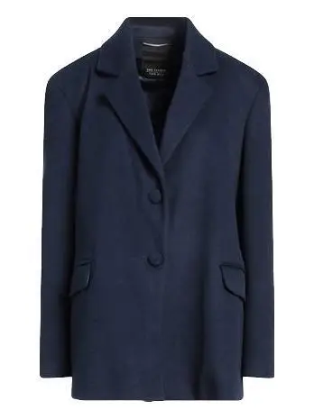 YES LONDON Velvet Single-breasted Blazer - Blue