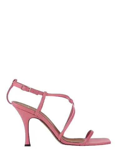 ATP ATELIER Spool Heel Sandals - Pink